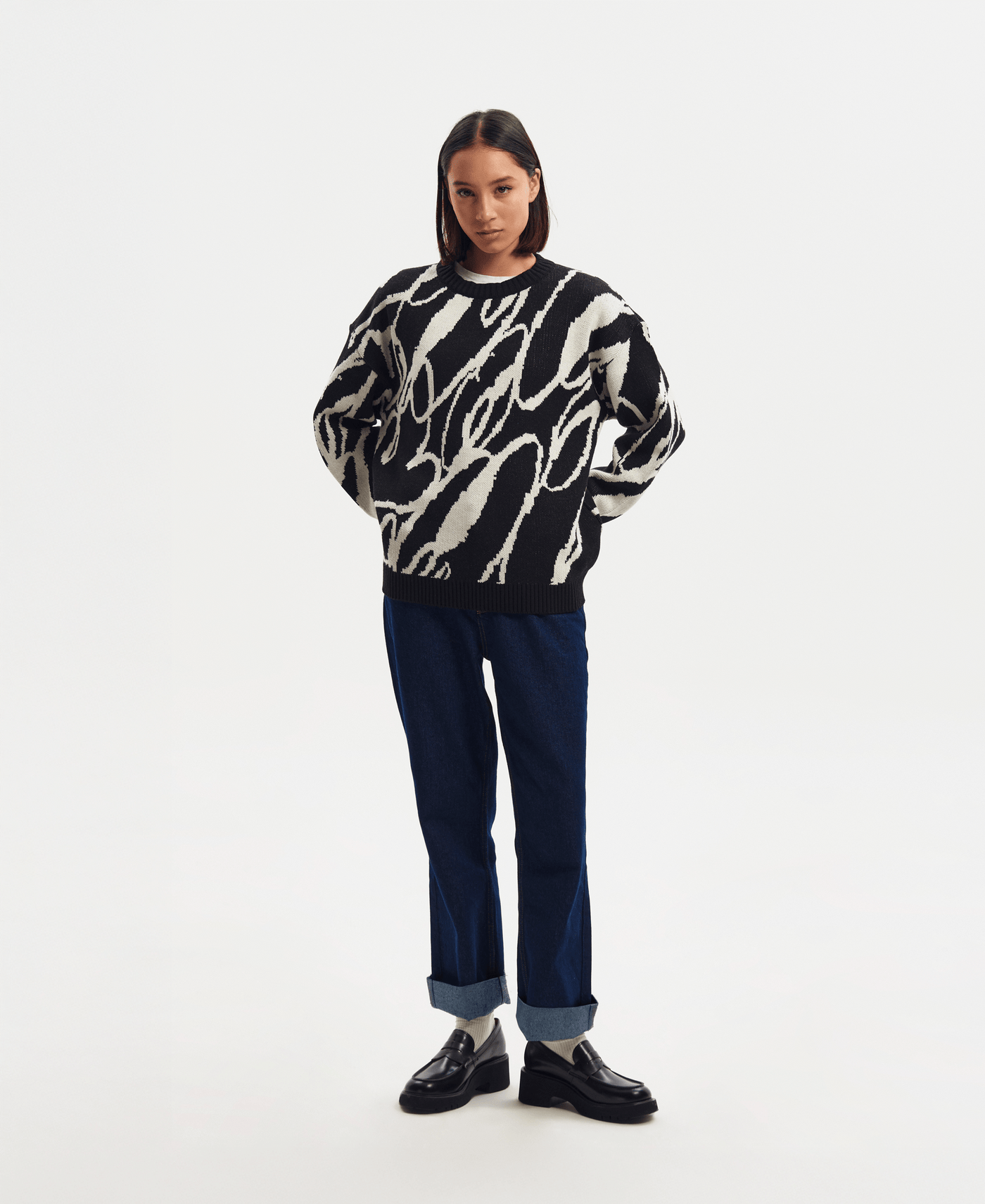 Sweater Nébula blanco
